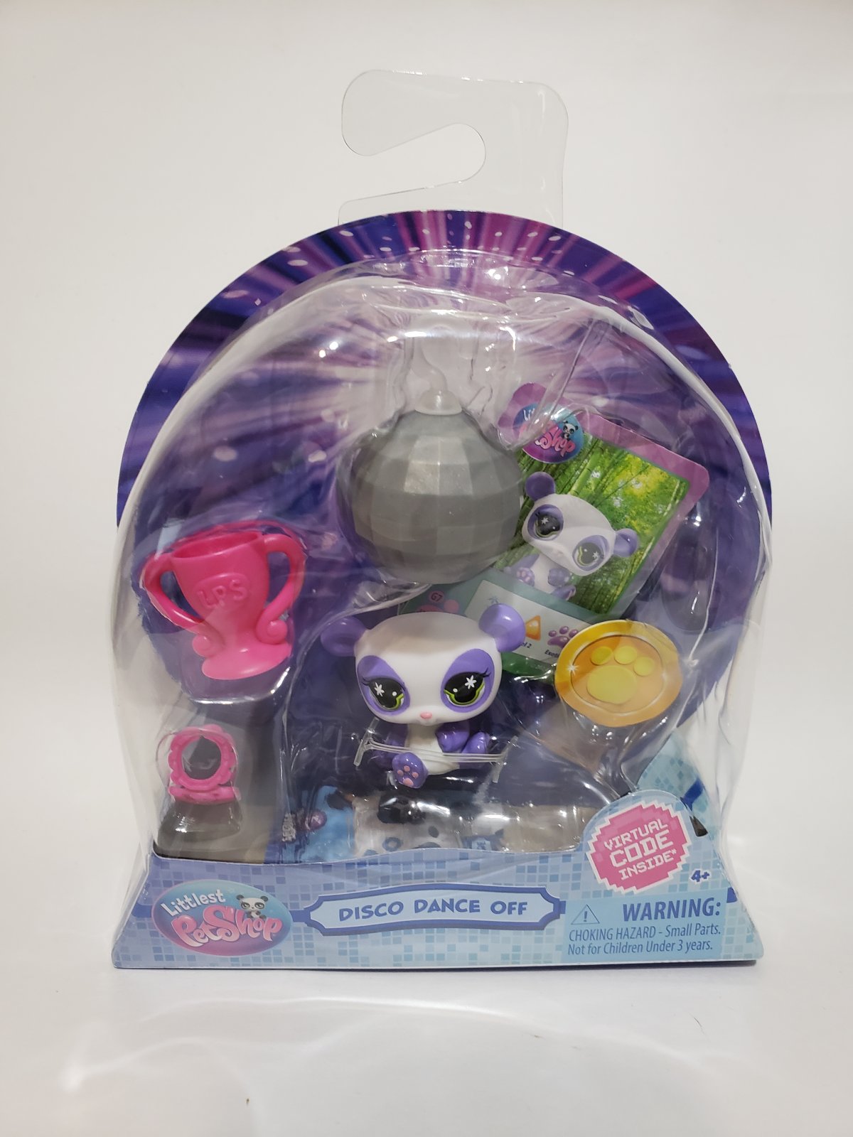 WW BRAND NEW Littlest Pet Shop Disco Dance Off Panda Bear NIB Authentic ...