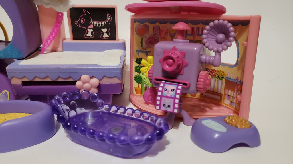 Littlest Pet Shop Lot of 12 Purple Pink Large Accessory Pieces ...