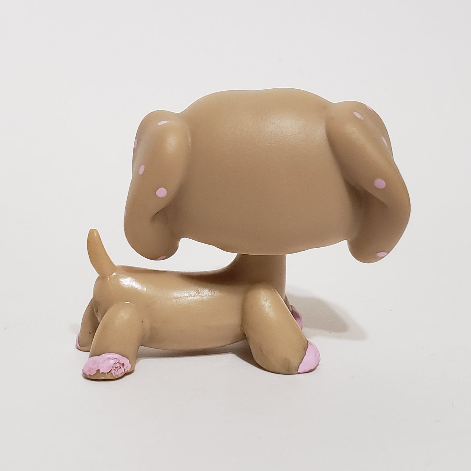 WW Littlest Pet Shop Dachshund Dachsund Duchshund Weiner Dog 909 RARE ...