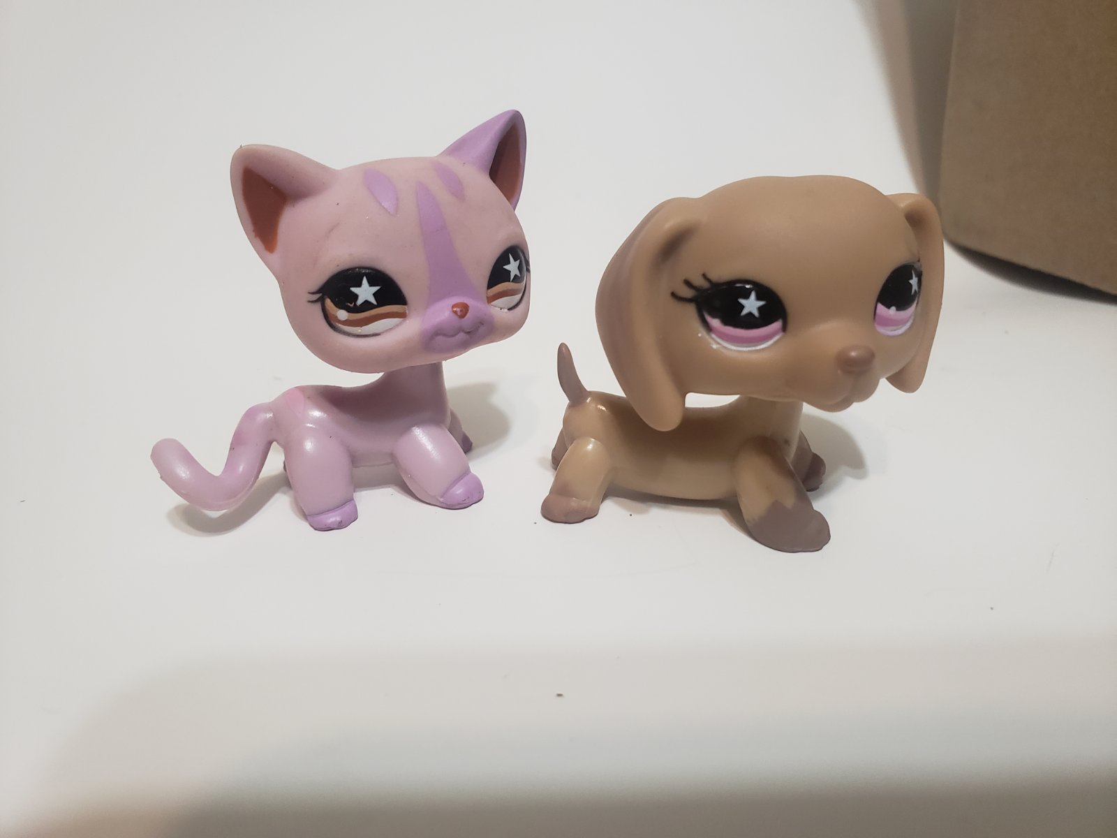 Littlest Pet Shop Gift Set Dachshund Shorthair Cat 932 933 with ...
