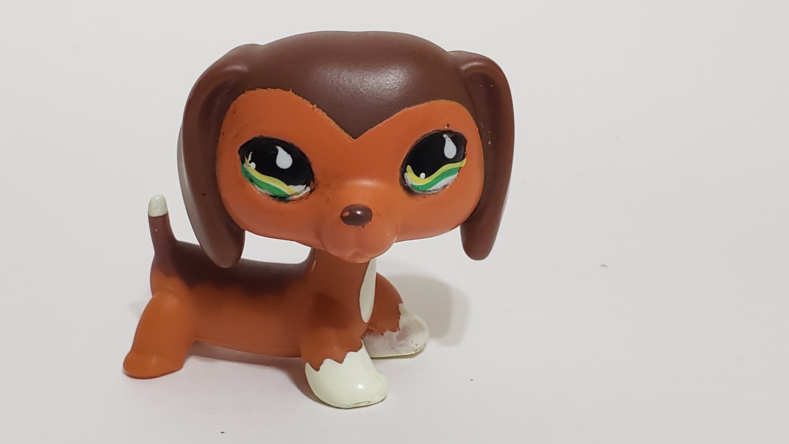 Littlest Pet Shop Savannah Dachshund Dachsund Savvy 675 HTF LPS Dashund ...