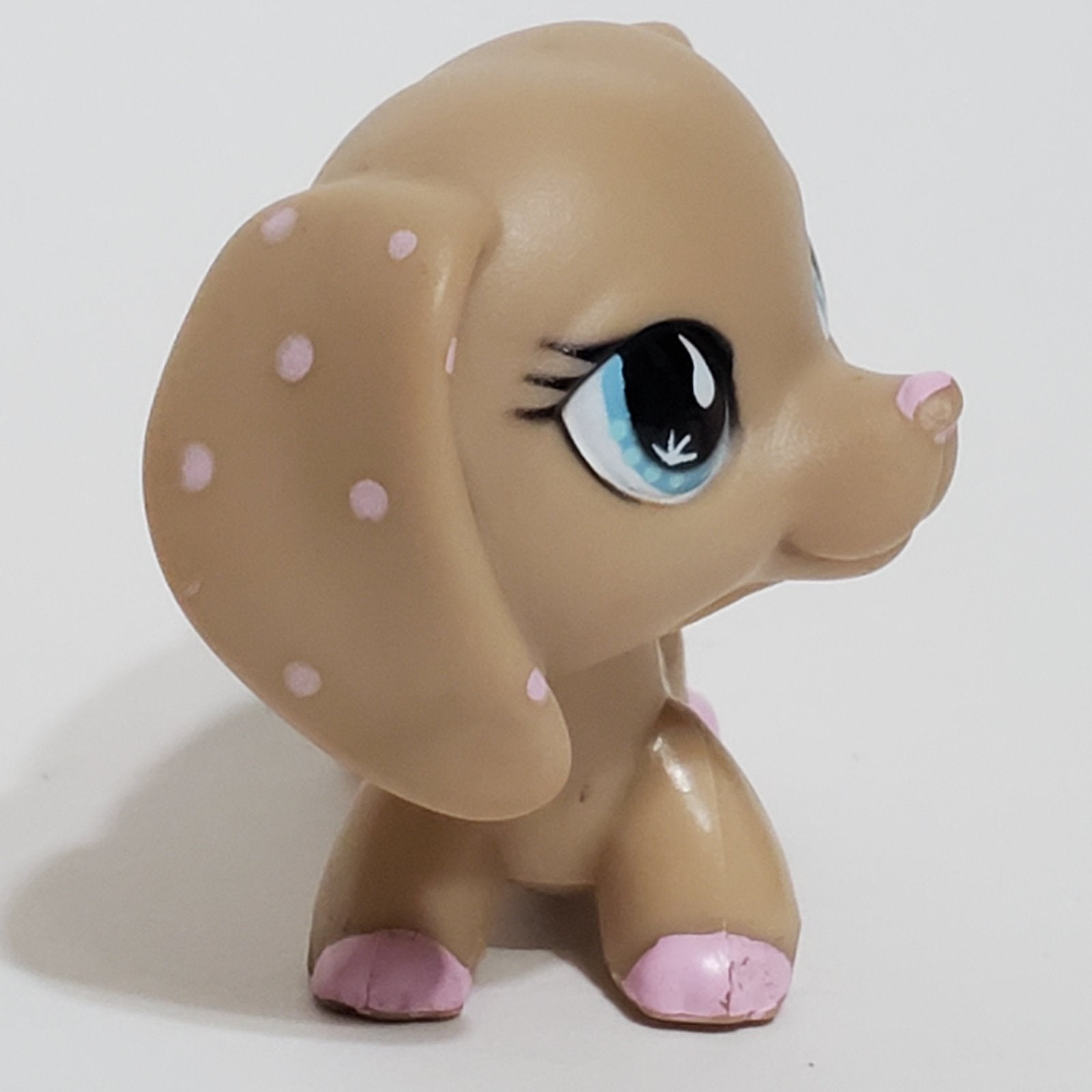 WW Littlest Pet Shop Dachshund Dachsund Duchshund Weiner Dog 909 RARE ...