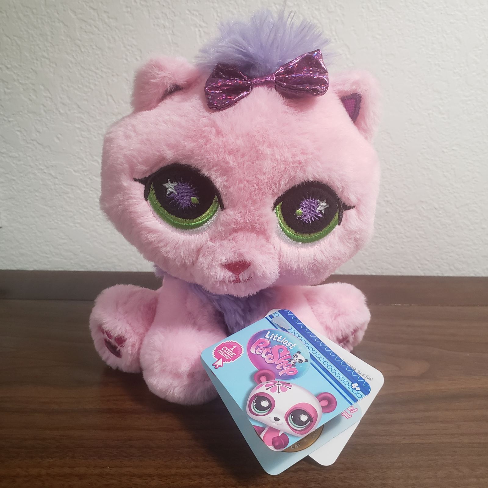BRAND NEW Littlest Pet Shop G7 Cuddle Plush Kitten Cat Plushie Stuffed ...