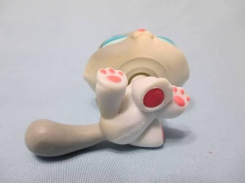 Littlest Pet Shop Gray & White Bon Bon Tabby Cat 53 Blue Eyes Kitten ...