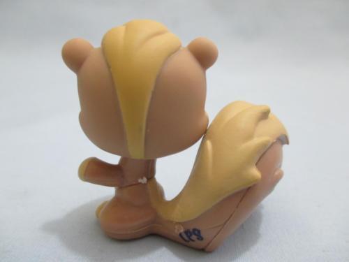 LIKE NEW Littlest Pet Shop Squirrel 1372 Brown Tan w Green Eyes LPs ...