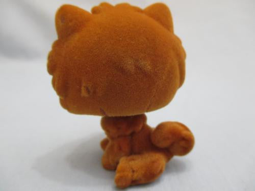 Hasbro Littlest Pet Shop 332 Chocolate Brown Furry Chow Green Eye