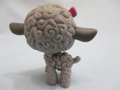 Littlest Pet Shop 1218 Gray Grey Lamb Sheep Purple Circle Eyes ...
