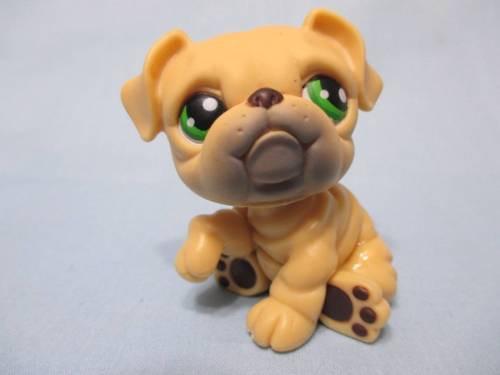 LIkE NEW Littlest Pet Shop Dog Bulldog 107 Authentic Lps AUG05NPO22
