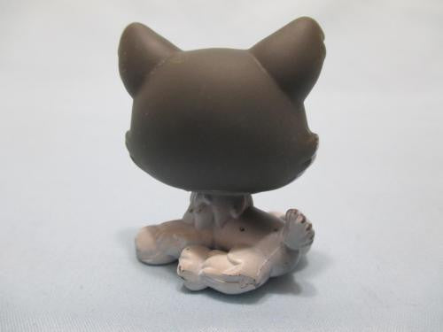 Littlest Pet Shop Dog Husky Gray Blue Eyes Puppy 210 Authentic Lps ...