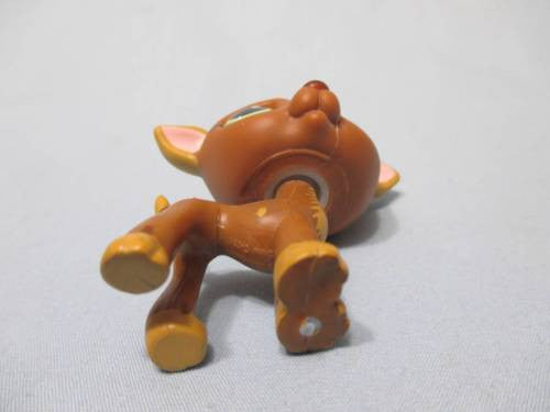 Littlest Pet Shop LPS Rare Variant Greyhound Whippet 1216 Dog Dot Eyes ...