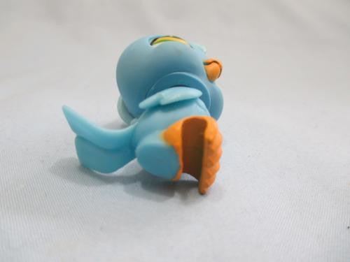 LIKE NEW Littlest Pet Shop 317 BLUE COCKATOO GREEN & YELLOW EYES Hasbro ...