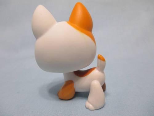 Littlest Pet Shop 127 White & Brown German Shepherd Puppy Dog Authentic ...