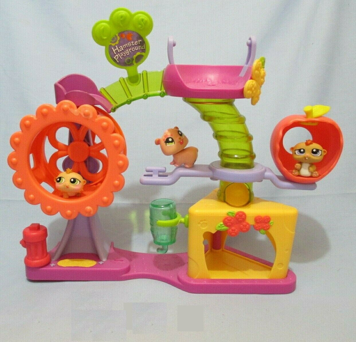 Littlest Pet Shop Hamster Guinea Pig Playground Lps Playset Authentic ...