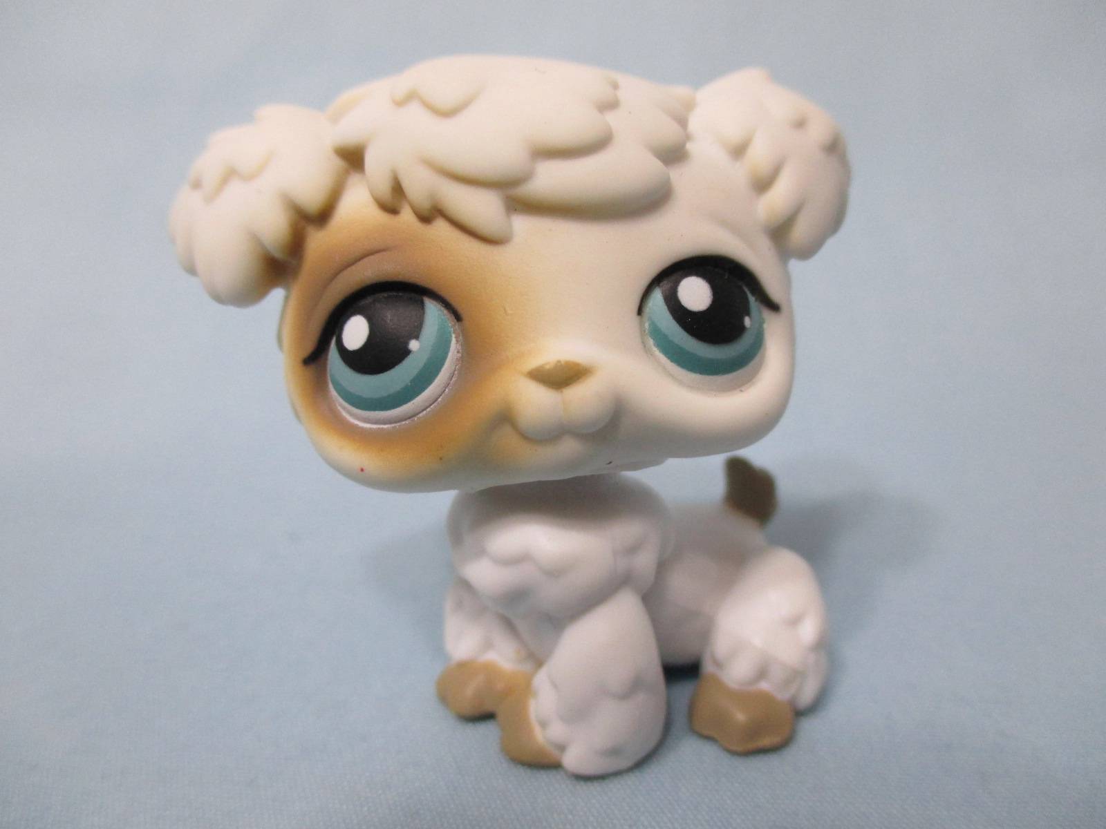 Littlest Pet Shop 204 Poodle Puppy Dog Authentic Lps jl22jPO66