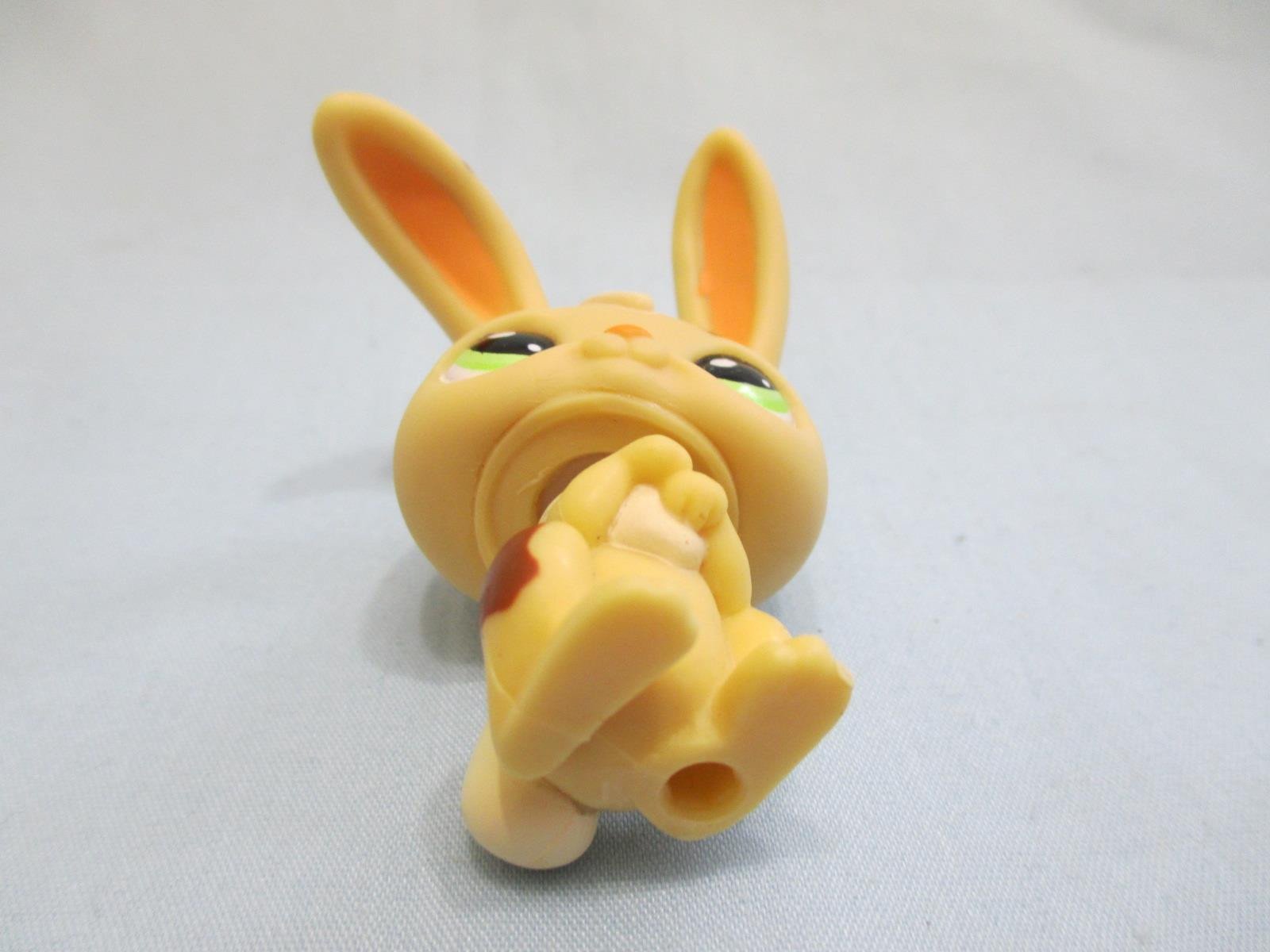 Littlest Pet Shop LPS Brown Cream Dirty Muddy Spotted Bunny Rabbit 972 ...