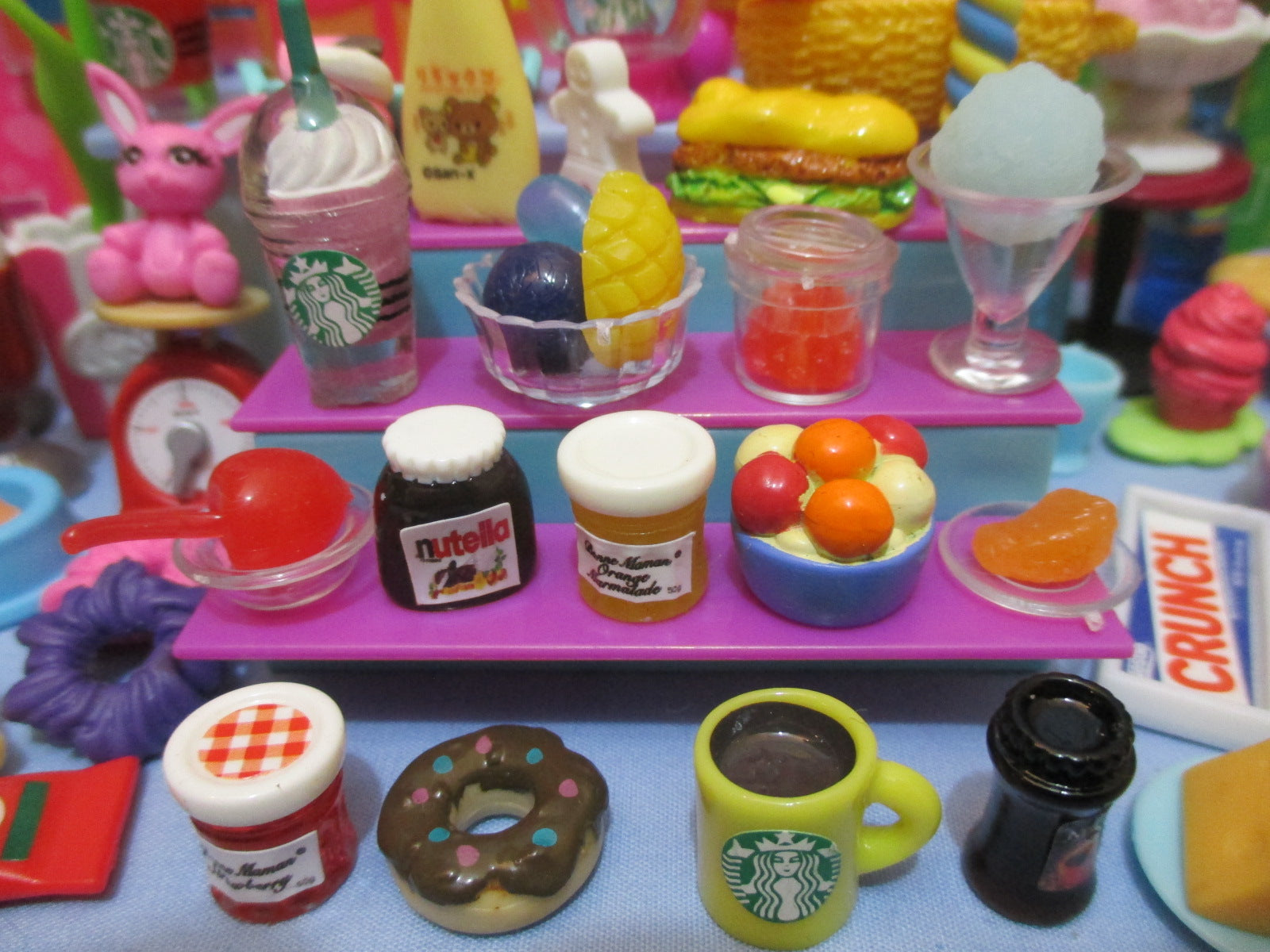 Littlest Pet Shop Lot 12 Random Grocery Starbucks Sweets LPS Accessories