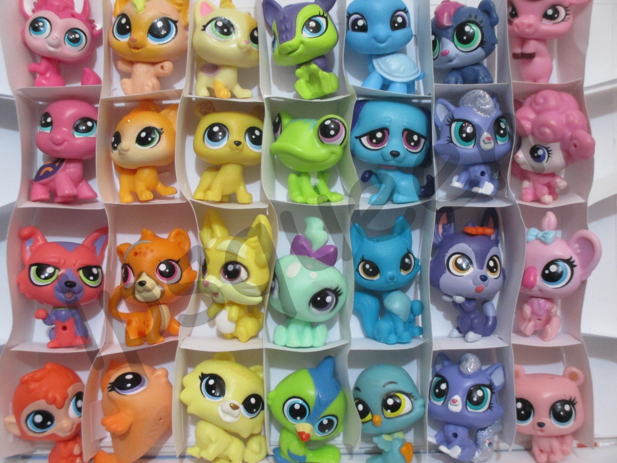 Littlest Pet Shop Lot of 7 Random New Edition Cutest Babies Over the ...