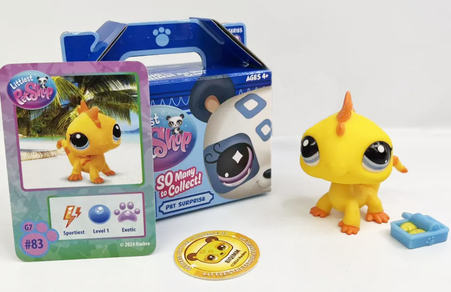 BRAND NEW Littlest Pet Shop G7 Gen 7 Wave 2 New Generation Iguana 83 ...