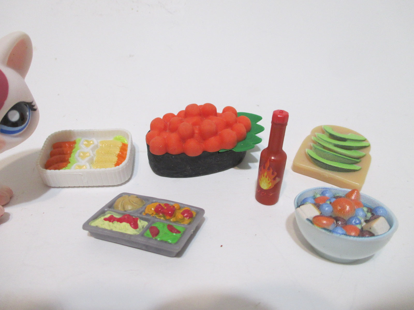 Littlest Pet Shop Realistic Sushi Set Food Accessory LPS Authentic NOV12J