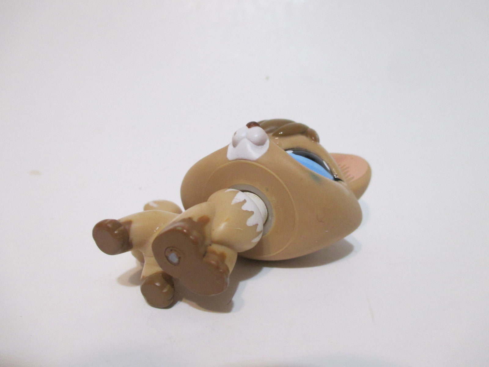 Littlest Pet Shop RARE Fox 673 Tan Brown Blue Eyes Authentic Lps ...