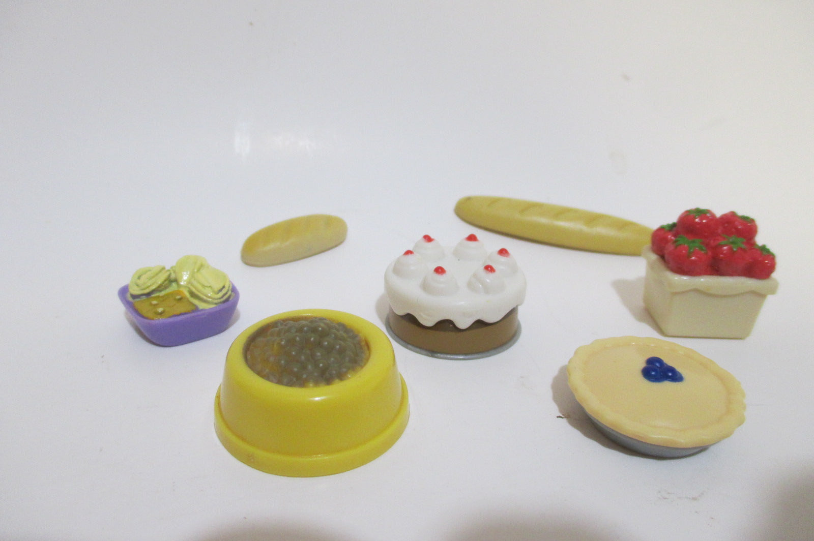 Littlest Pet Shop Compatible Lot 7 Random Food Sweets Donuts Bakery ...