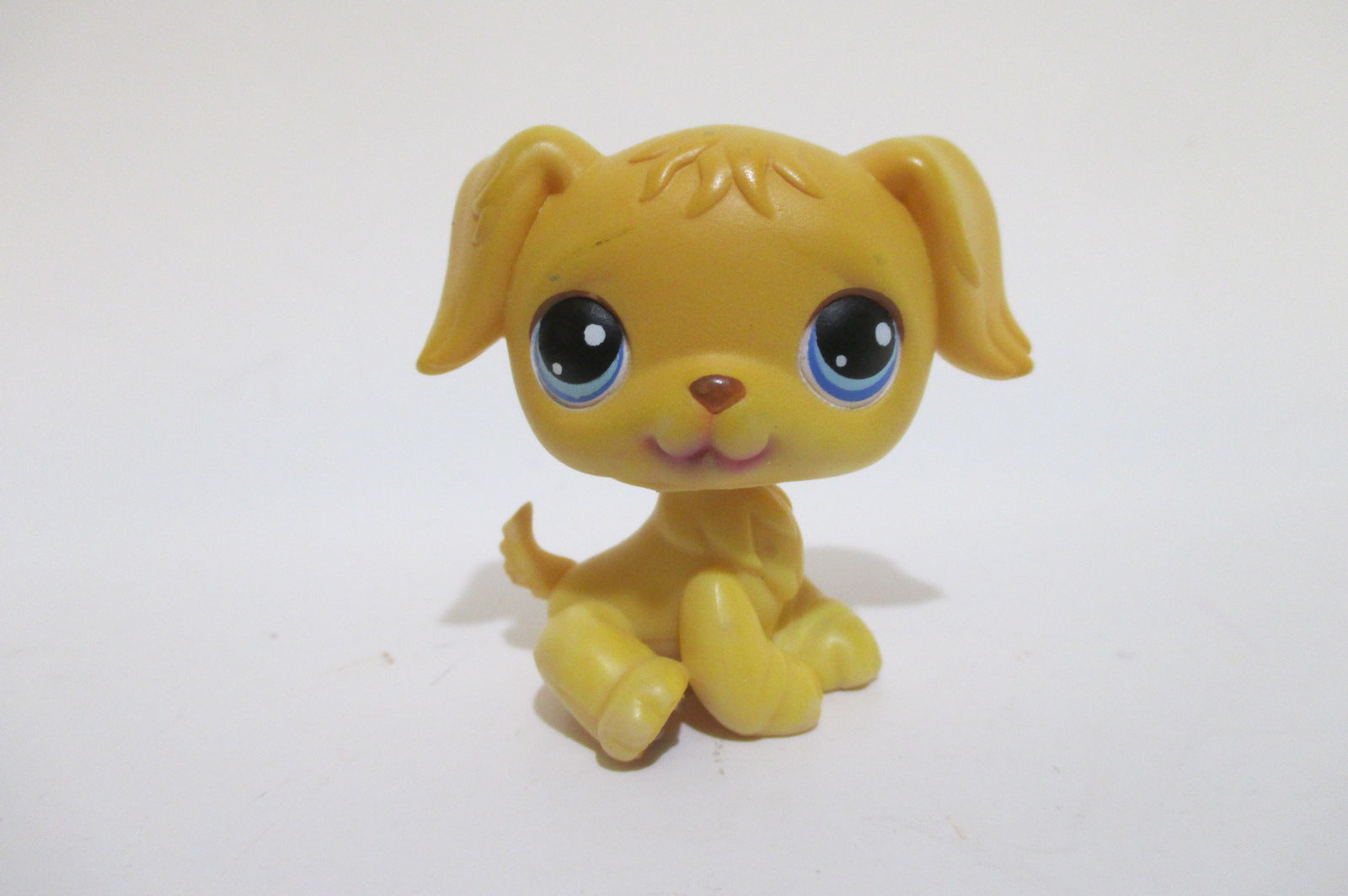 Littlest Pet Shop Dog Puppy Golden Retriever 21 Authentic Lps Blemished ...