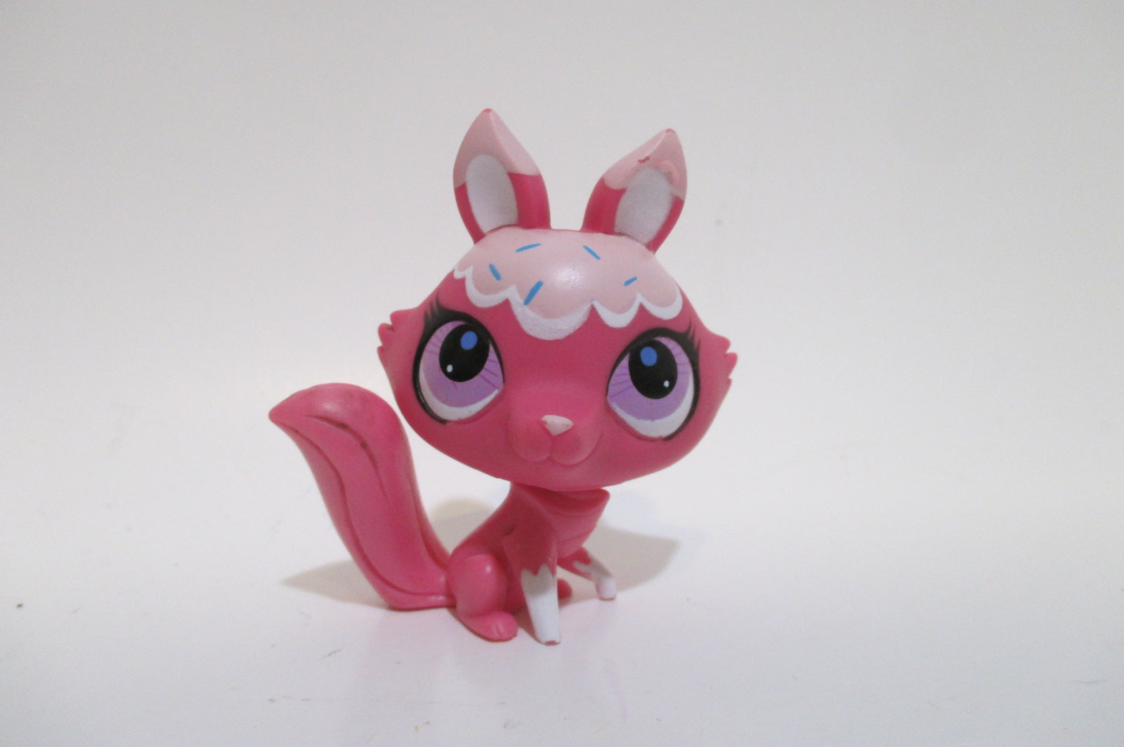 Littlest Pet Shop Pink Fox 3000 Purple Eyes Sweetest Collection ...