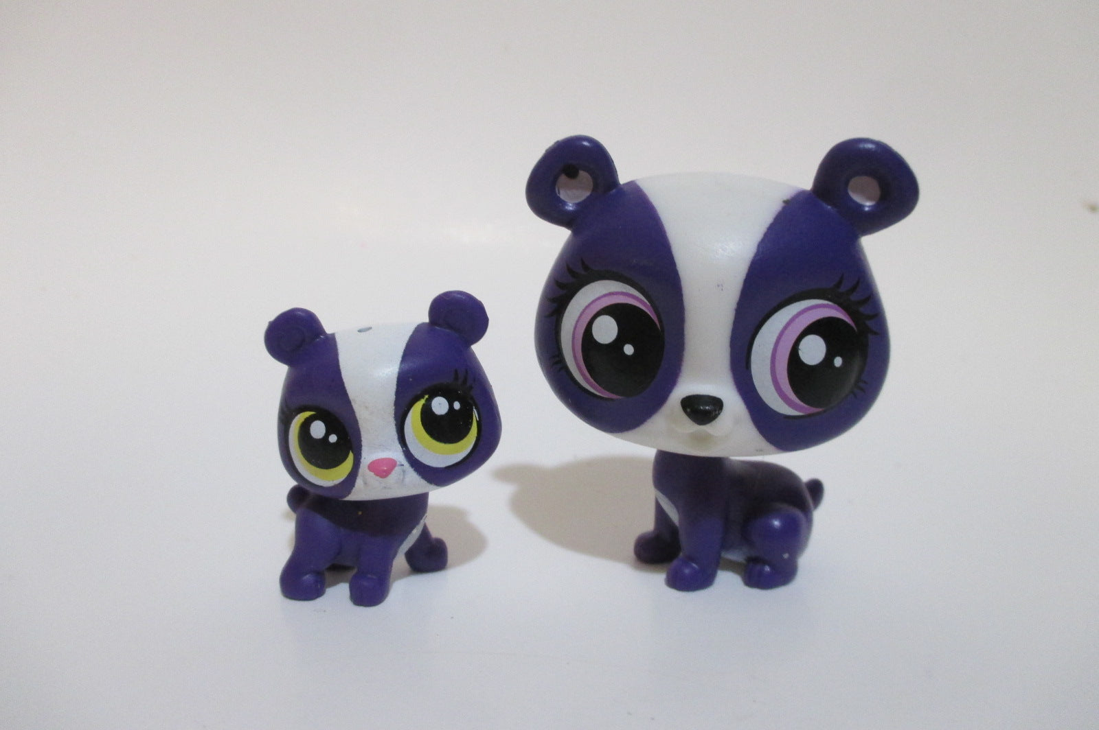 LIKE NEW Littlest Pet Shop Lot of 2 Mommy and Baby Ling Panda Bear 3903 ...