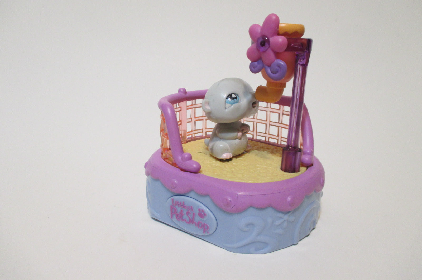 Littlest Pet Shop Magic Motion Gray Hamster Bed Bottle Set LPS MR24J ...