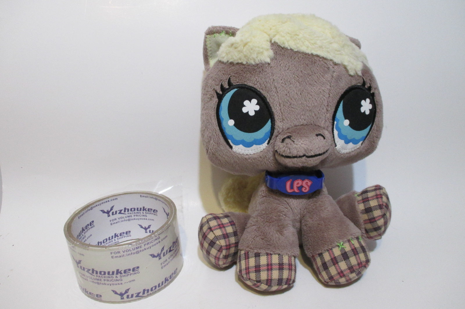 Littlest Pet Shop Plush Cow Soft Stuffed Animal Tall Lps Figure APR11NIMG