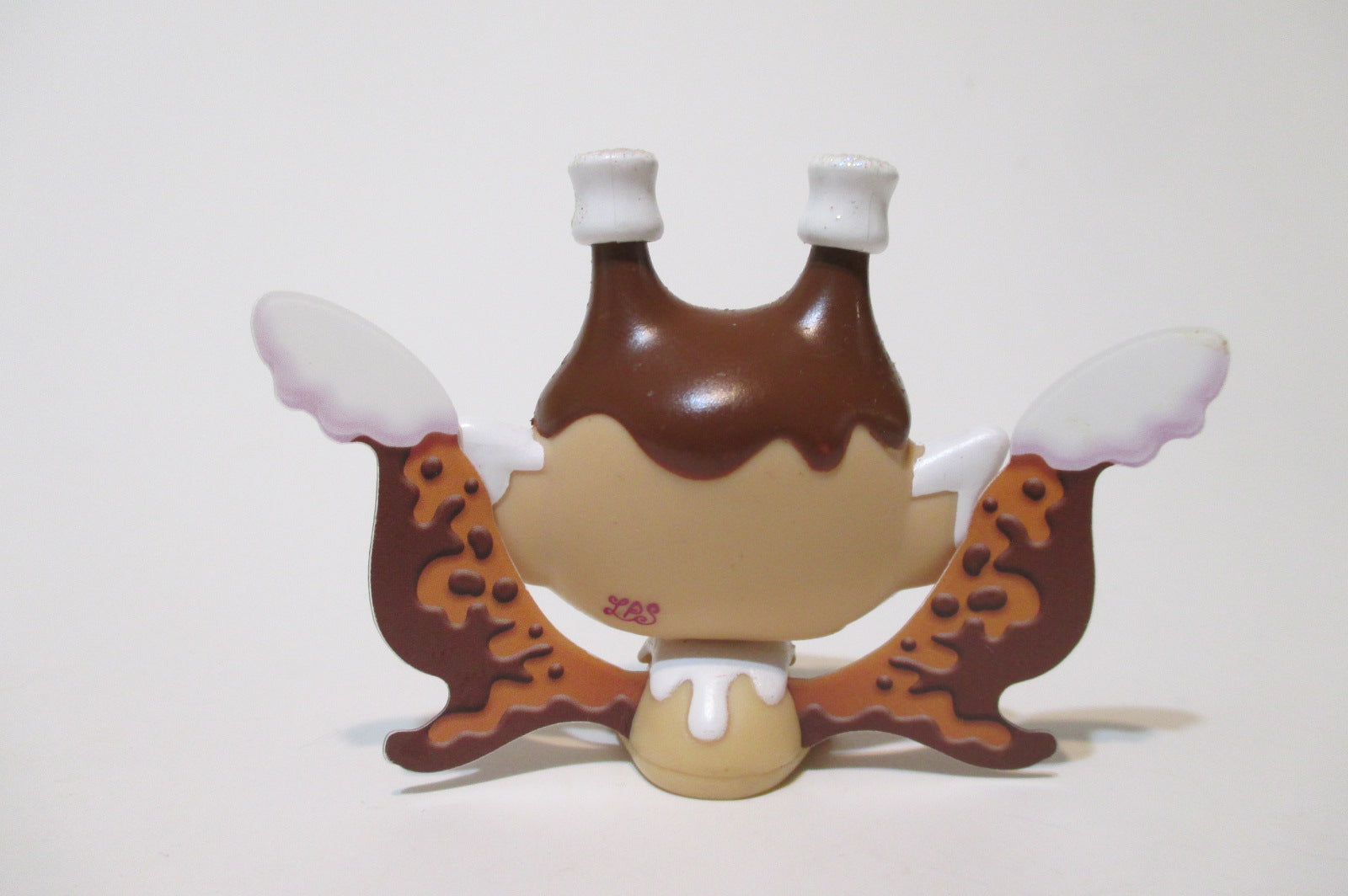 Littlest Pet Shop Rare Brown Glitter Fairy 3141 Authentic AIK DE24A