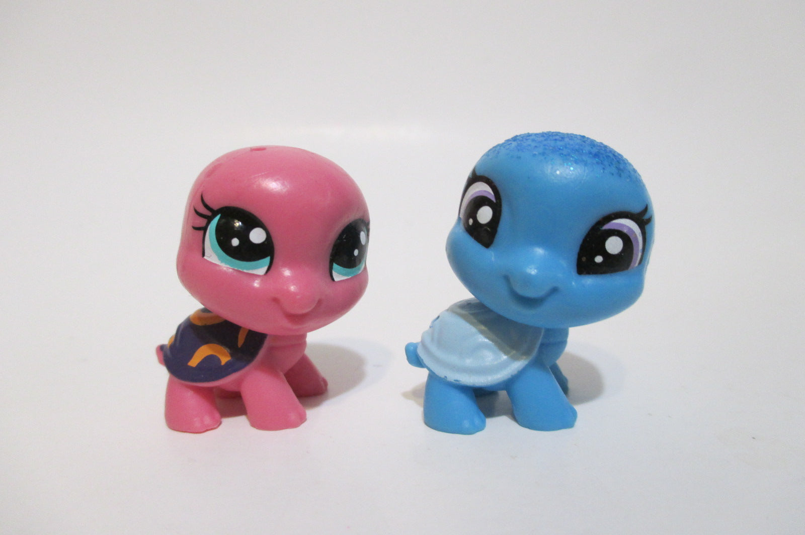 Littlest Pet Shop Set of 2 Turtles Mini Baby Babies Authentic LPS MAY03NFD3