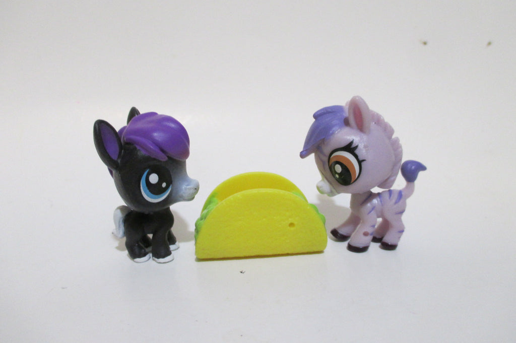 Littlest Pet Shop Lot of 2 Babies Pony Zebra 1-20 284 W Original ...