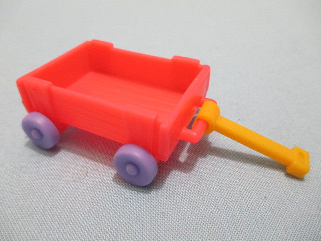 Littlest Pet Shop LPS Pink Purple Wagon Cart Accessory 100% Authentic ...