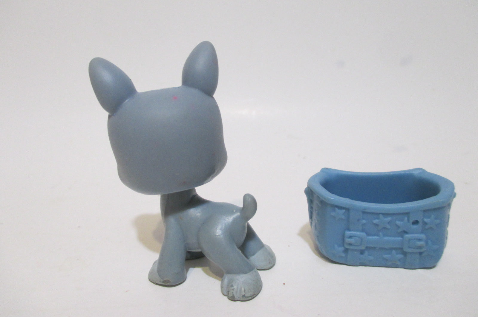 Littlest Pet Shop Puppy Dog 857 Grey Boston Terrier with Accessory ...