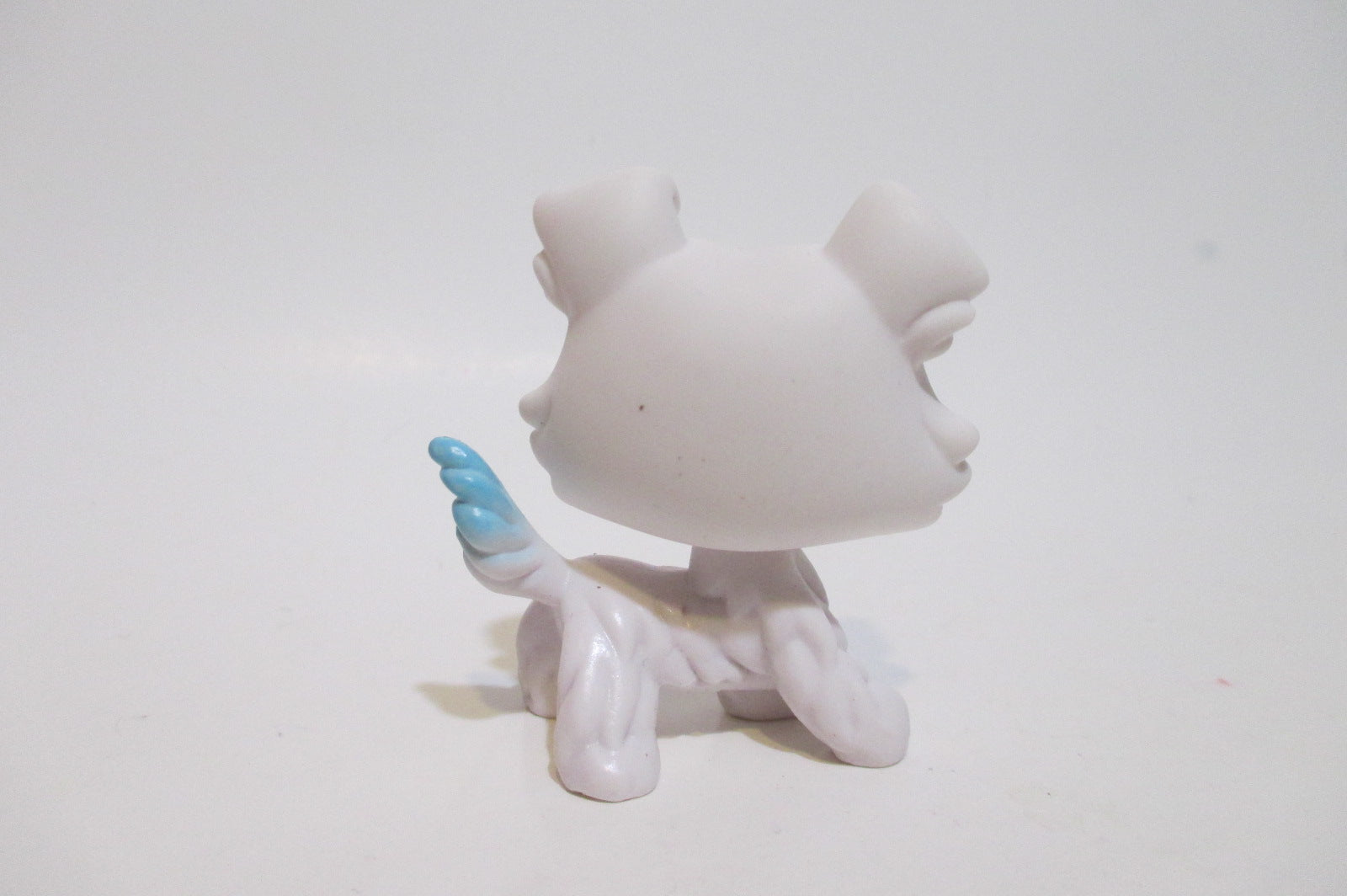 Littlest Pet Shop Custom White Collie Puppy Dog Aftermarket MY16A