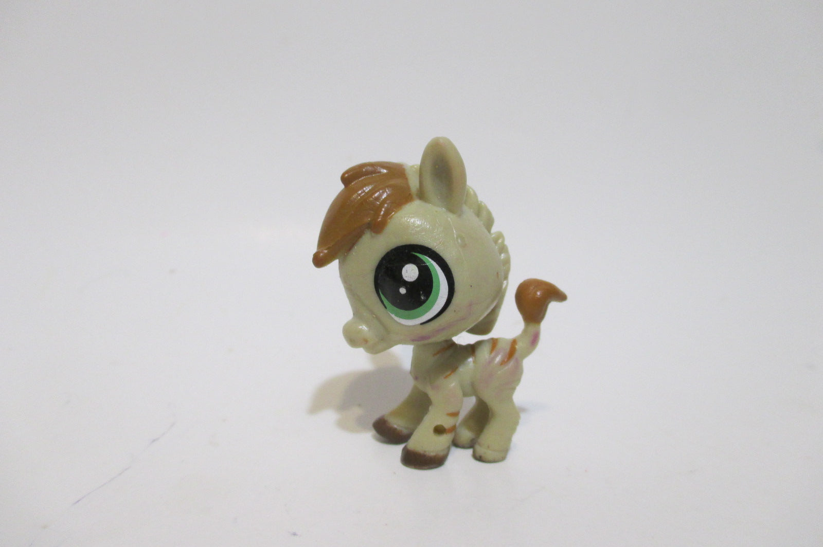 Littlest Pet Shop Mini Baby Horse Zenzo Sandcastle Authentic Slightly ...