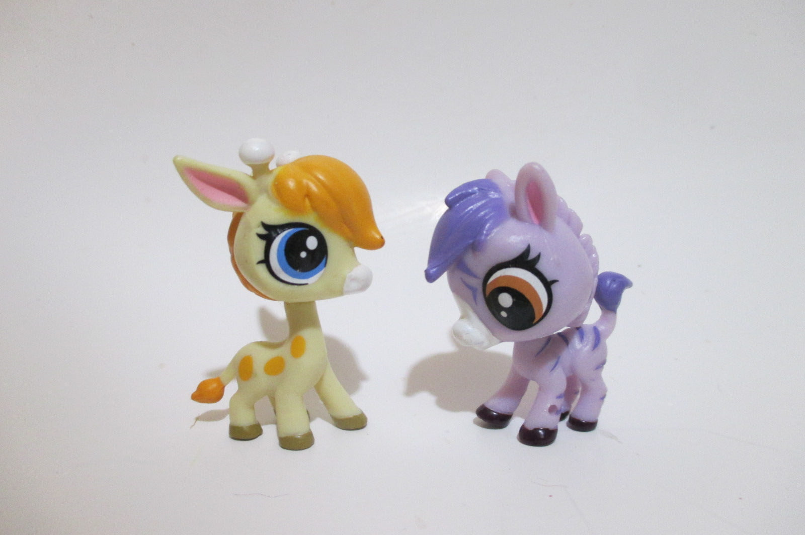 Littlest Pet Shop Lot 2 New Generation Mini Giraffe 388 Pony Zebra Set ...