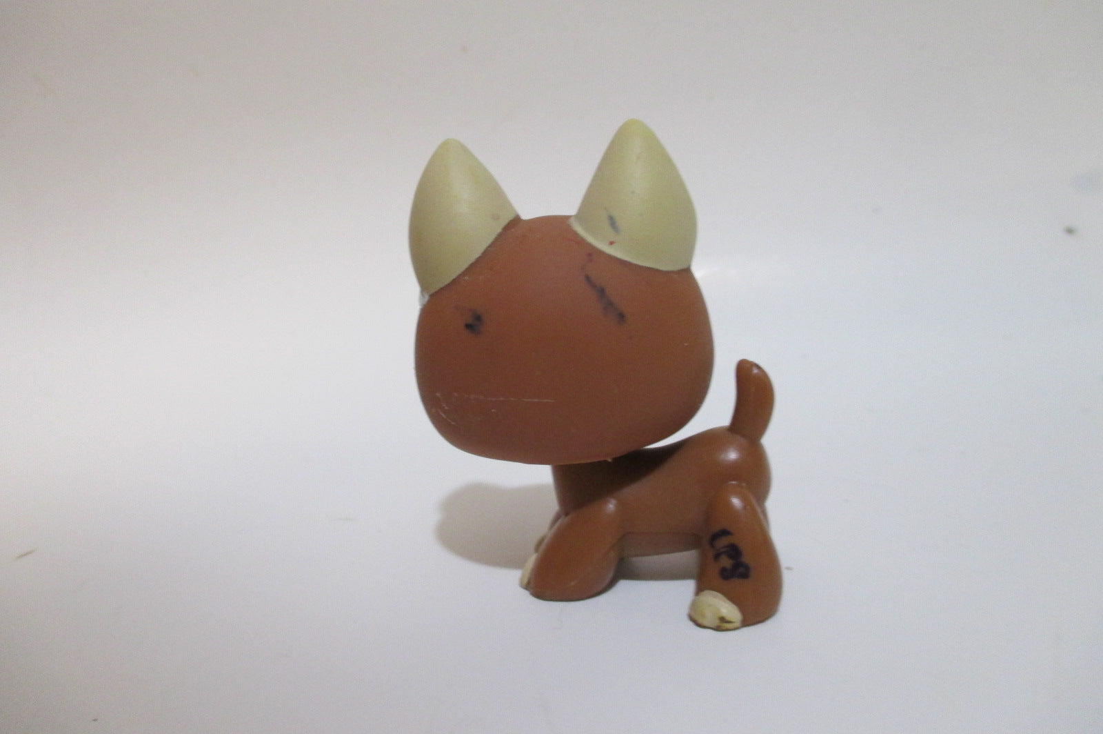 Littlest Pet Shop German Shepherd Brown Green Eye Dog Puppy 1362 ...
