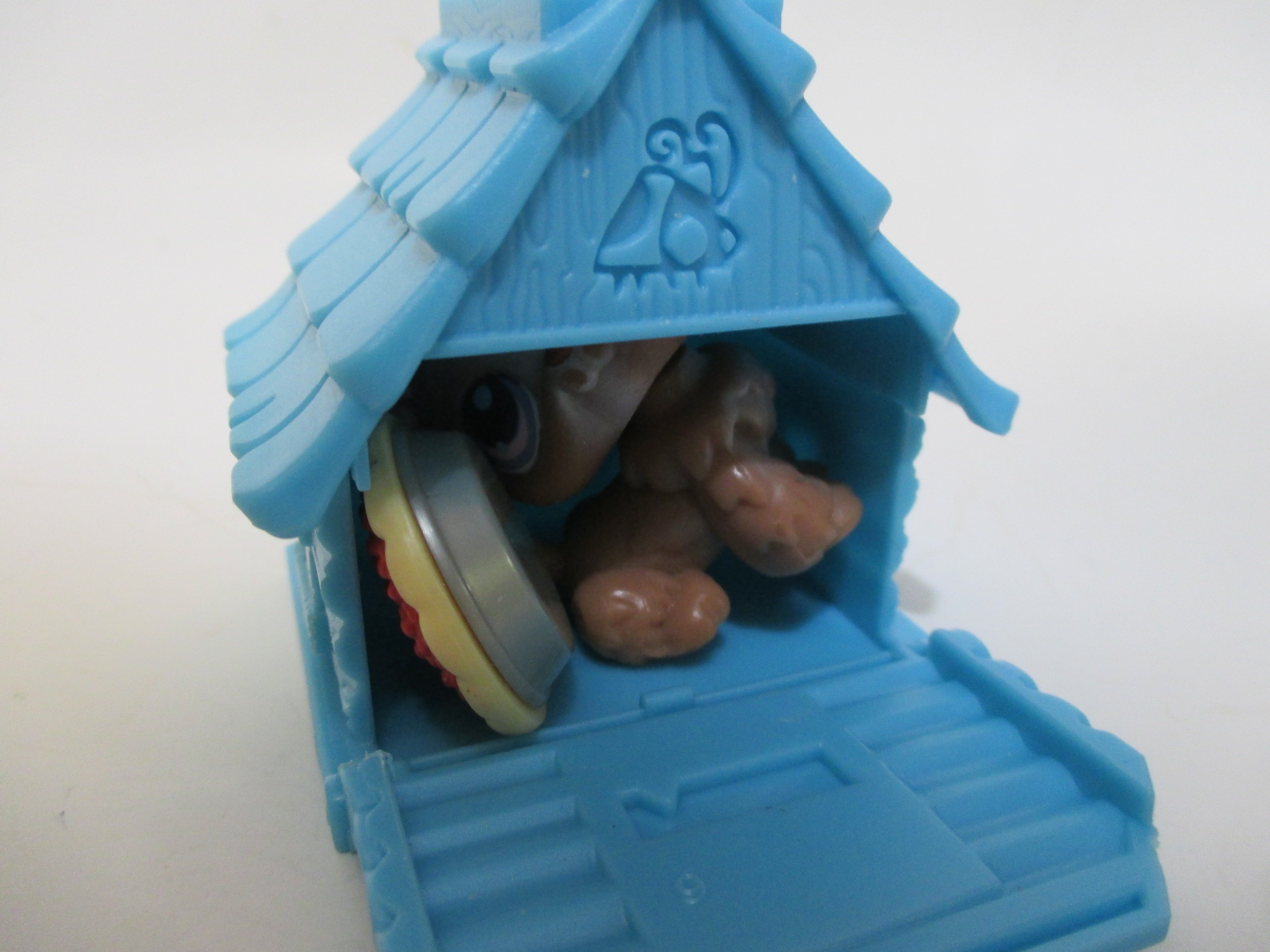 Littlest Pet Shop Triplet Poodle 38 Dog with House and Accessory LPS ...