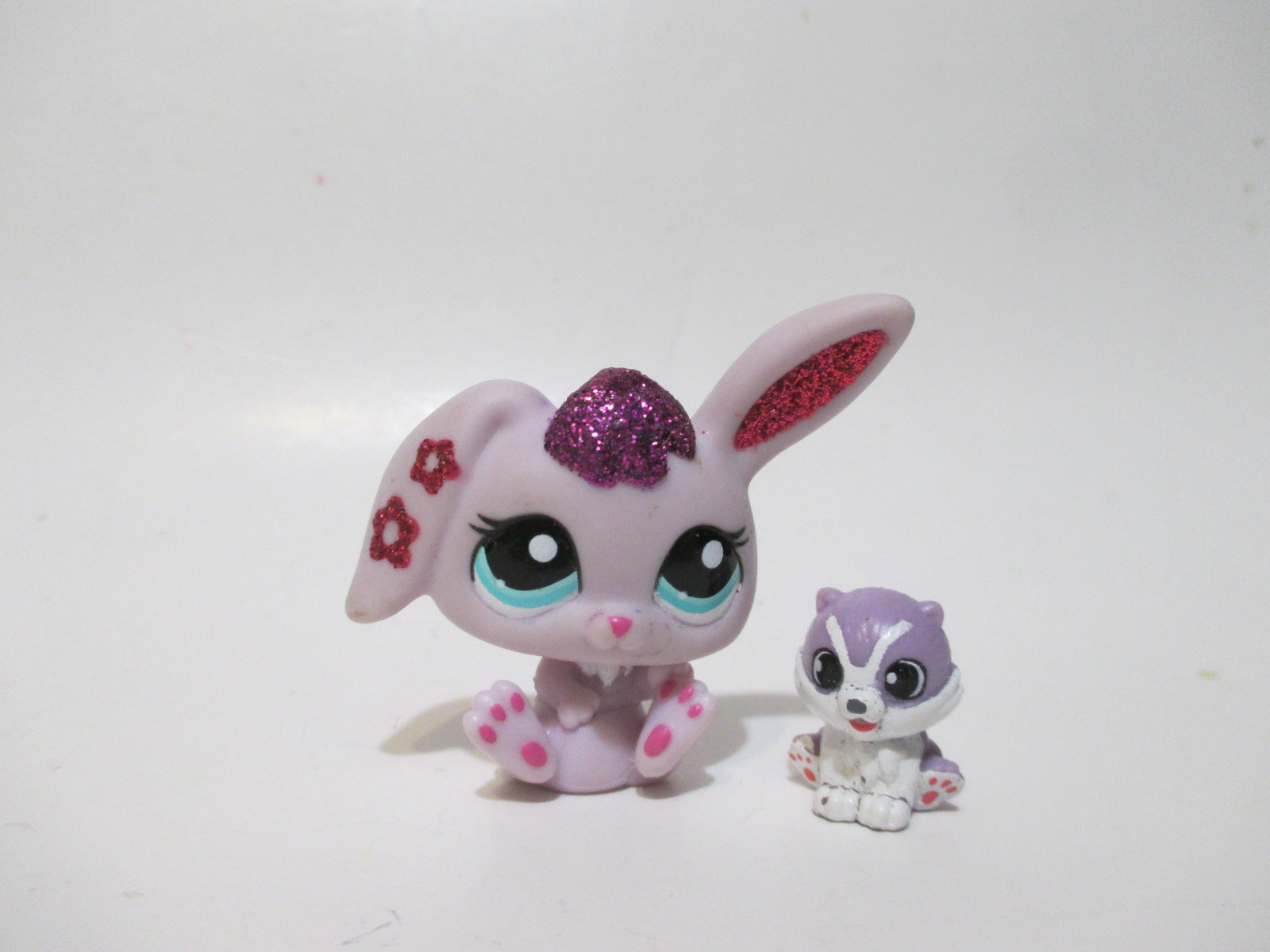Littlest Pet Shop Bunny Rabbit Glitter Sparkle 2354 Authentic Lps ...