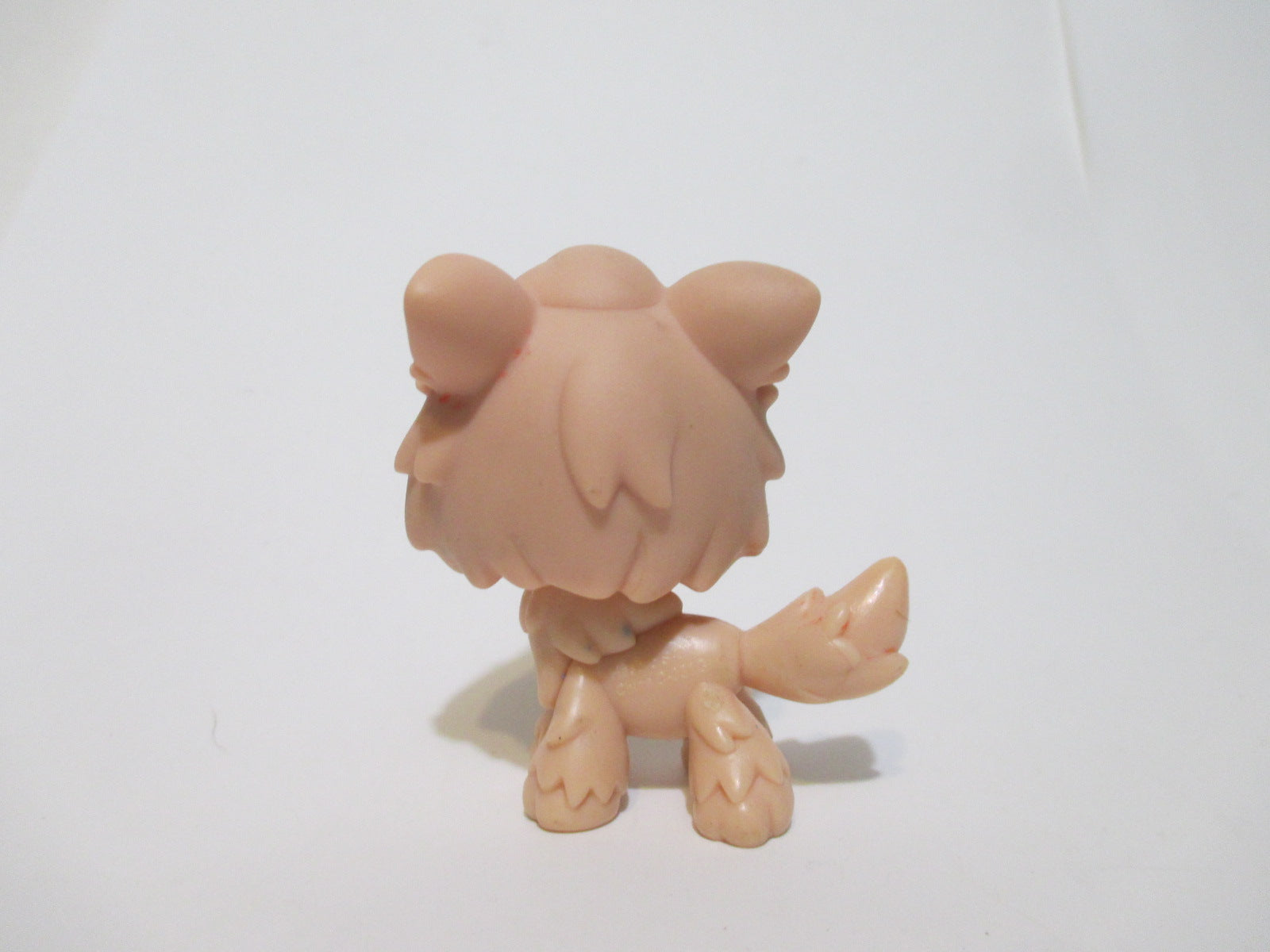 Littlest Pet Shop Rare Light Tan Timber Wolf Husky Dog 2778 Authentic JN25J