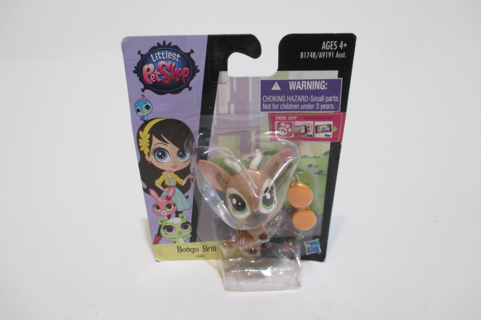 Brand New in Package Littlest Pet Shop Bongo Brill Deer Bambi 3888 NIB ...