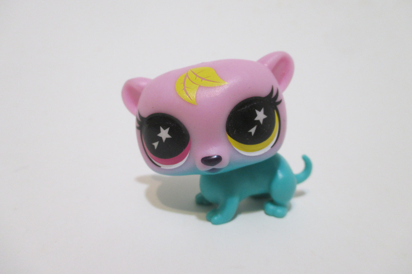 WW LIKE NEW Littlest Pet Shop New Edition Rare Ferret Brownie Glow in ...