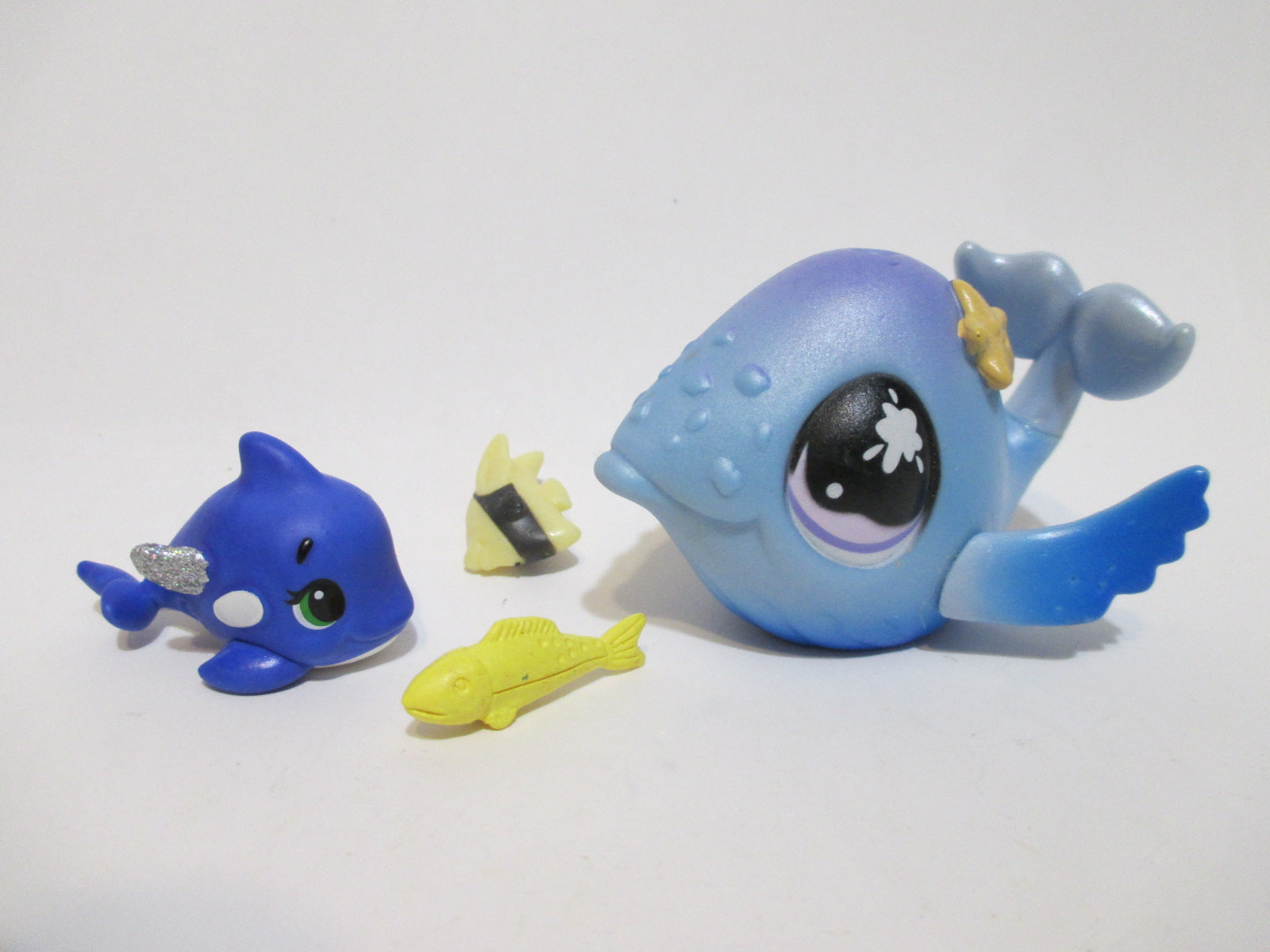 Littlest Pet Shop Mom Baby Set Whale 824 Shimmer Authentic LPS ...