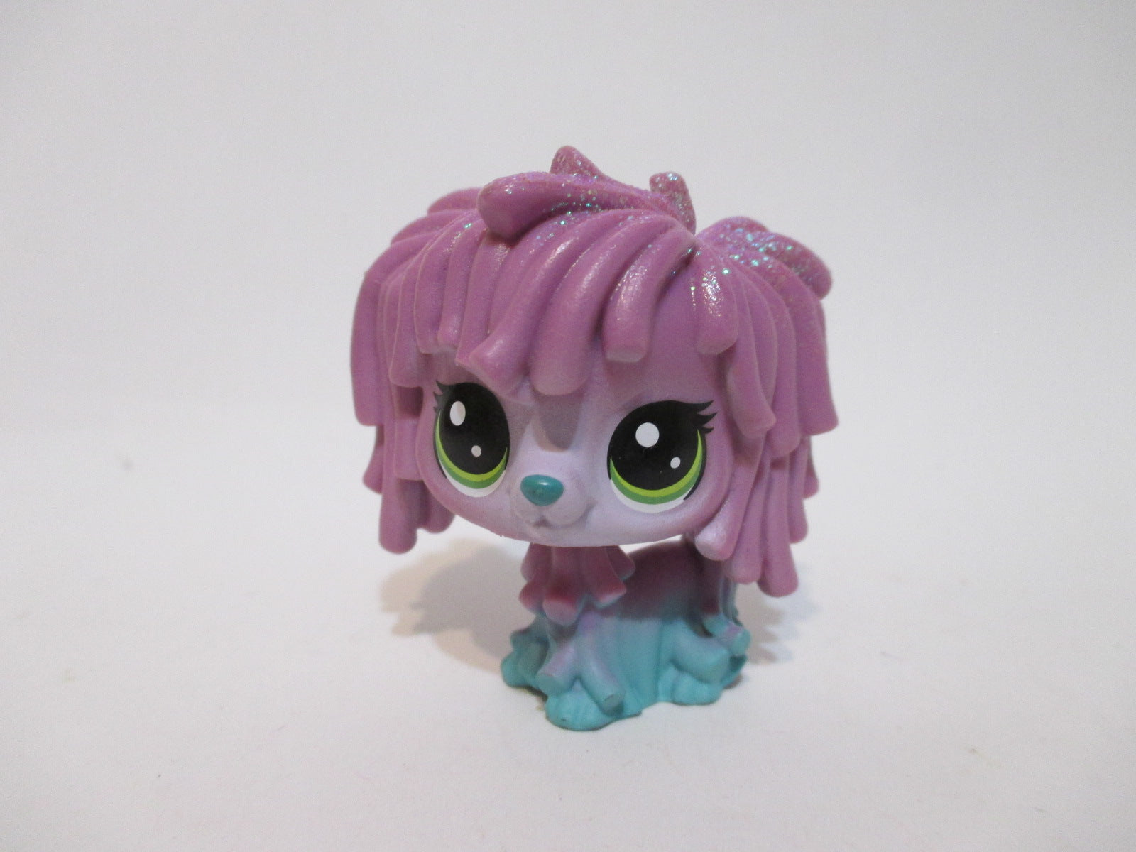 Littlest Pet Shop Rare Puppy Dog Komondor Sheepdog Sparkles Moppington ...