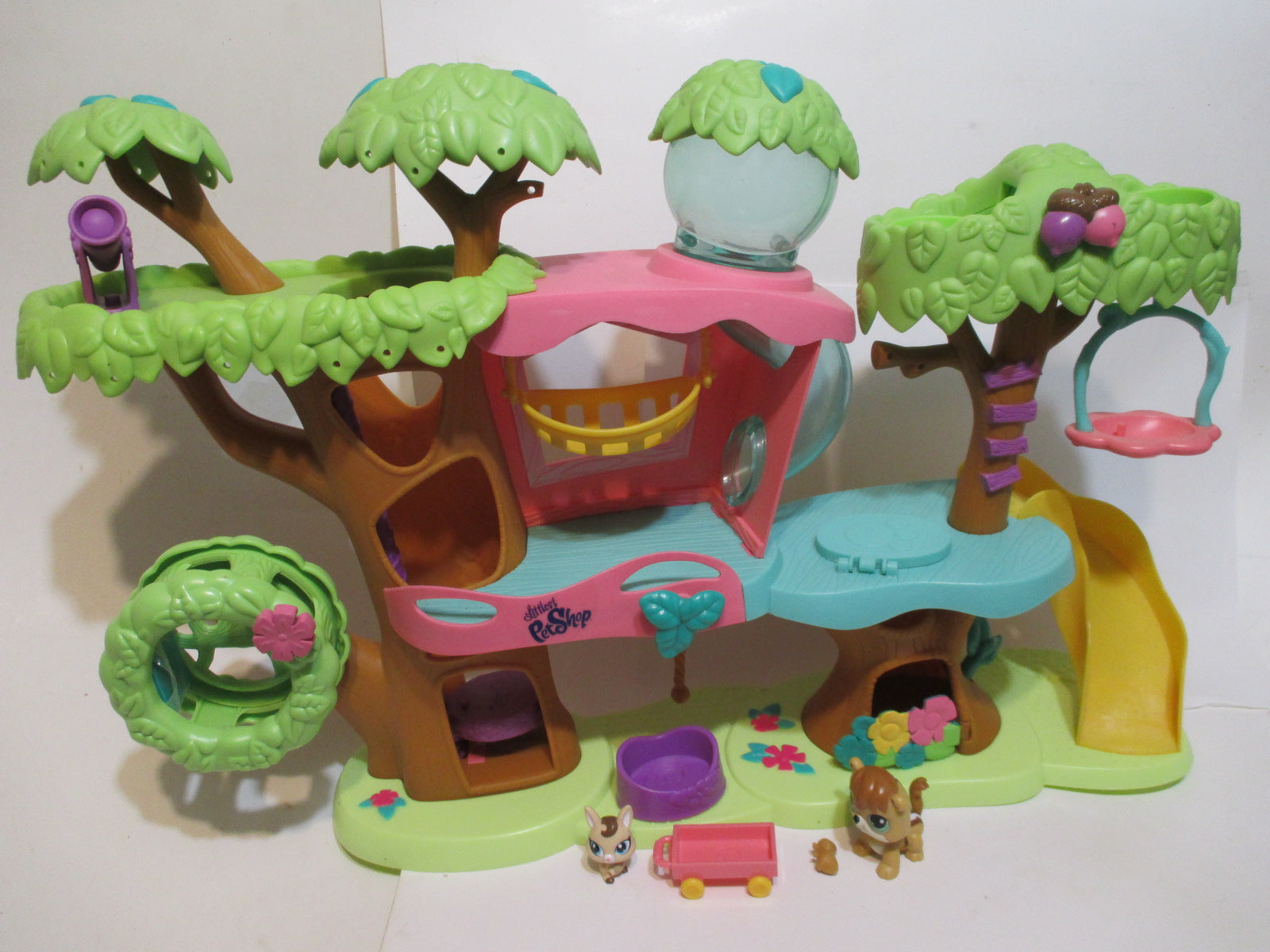 Littlest Pet Shop Magic Motion Treehouse Clubhouse Playset Hamster ...