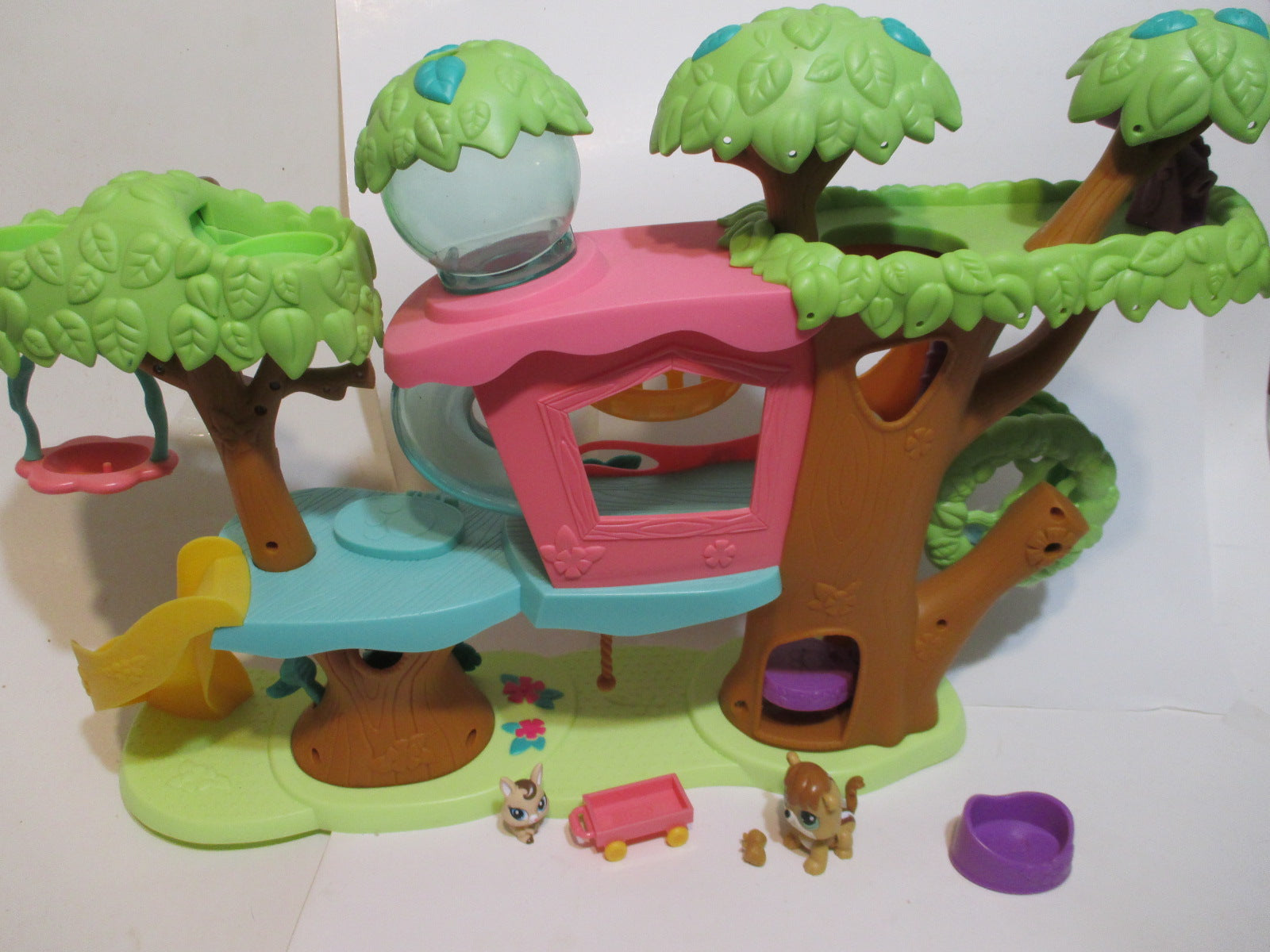 Littlest Pet Shop Magic Motion Treehouse Clubhouse Playset Hamster ...