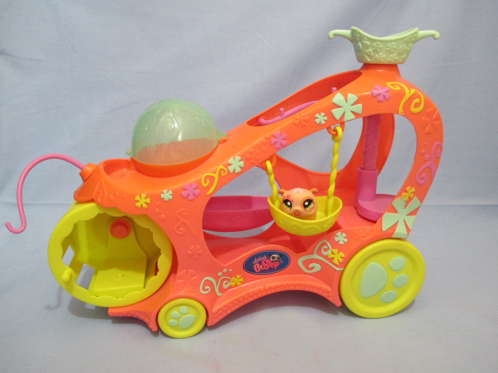 Littlest Pet Shop Car Paw Powered Cruiser Playset w Hamster Set Lps ...