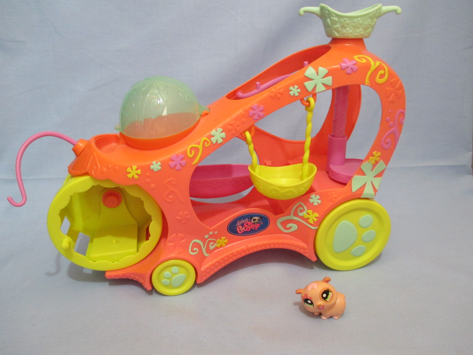 Littlest Pet Shop Car Paw Powered Cruiser Playset w Hamster Set Lps ...
